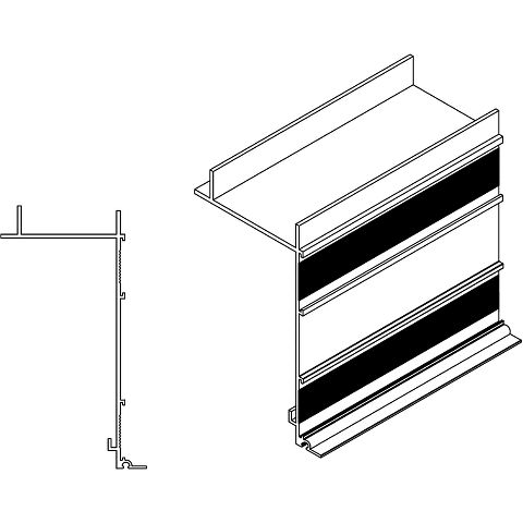 AXIOM Building Perimeter Shade Pockets - AXP236 | Armstrong Ceiling ...