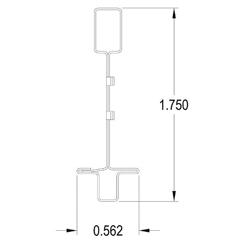 INTERLUDE XL HRC Dimensional Tee - XL6104HRC | Armstrong Ceiling ...