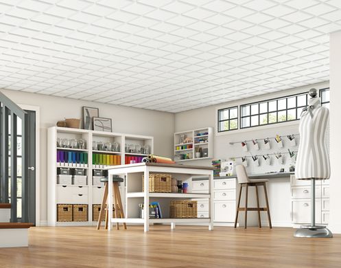 Armstrong Ceiling Tile Spray Paint | Shelly Lighting